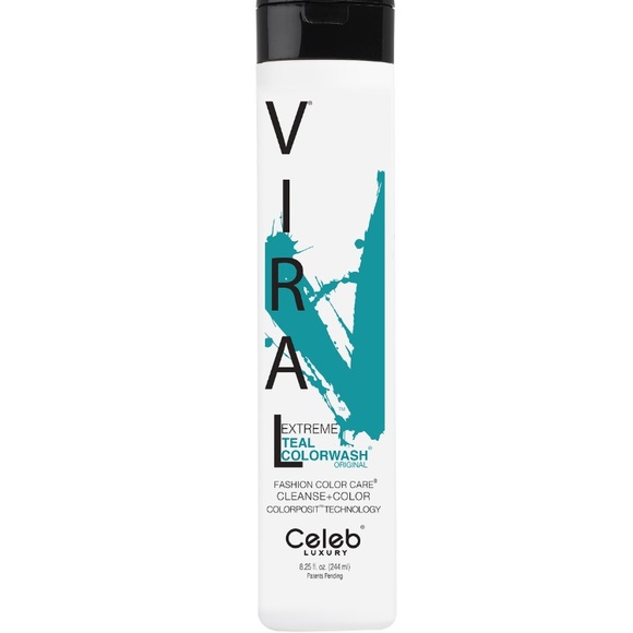 celeb luxury | Hair | Viral Colorwash Teal Color Depositing Shampoo ...